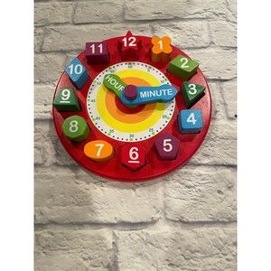 Melissa & Doug | Toys | Melissa And Doug Shape Sorting Clock Toy ...